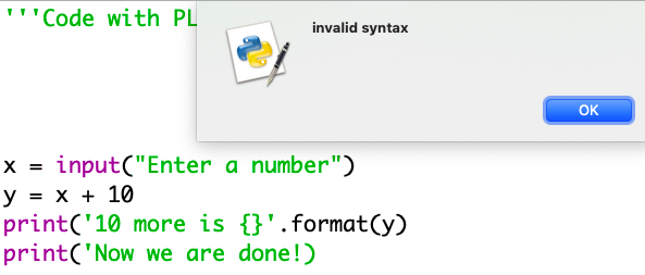 5 1 Using Error Messages Hands on Python Tutorial For Python 3